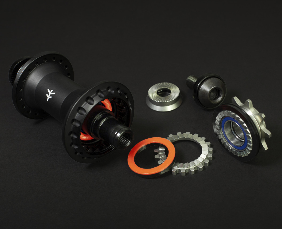Flybikes BMX - Magneto Hub Set CrMo Female Axle